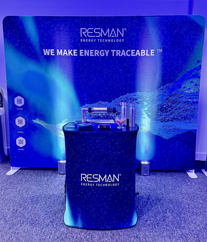Branded event materials for RESMAN Energy Technology